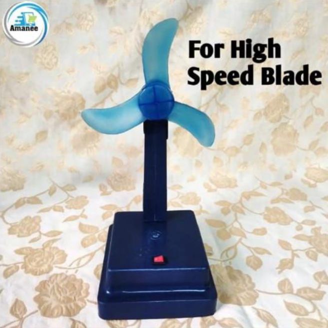 solar dc table fan 12 volt plastic body stand table fan | Daraz.com.bd