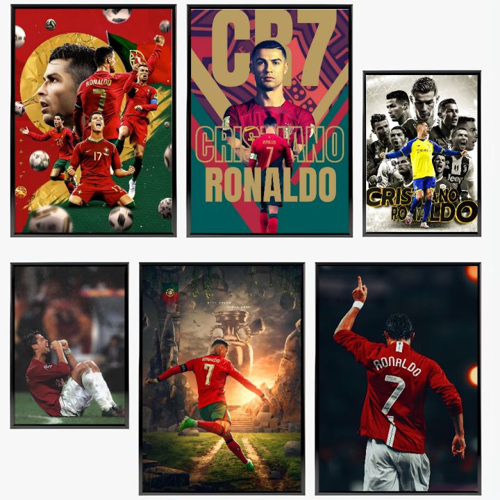 1PC C-Cristiano Ronaldo CR7 Poster Poster Paper Print Home Living Room ...