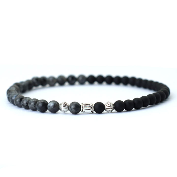 Minimalist Mens Bracelet Beaded 4mm Tiger Eyes Howlite Stone Braclet ...