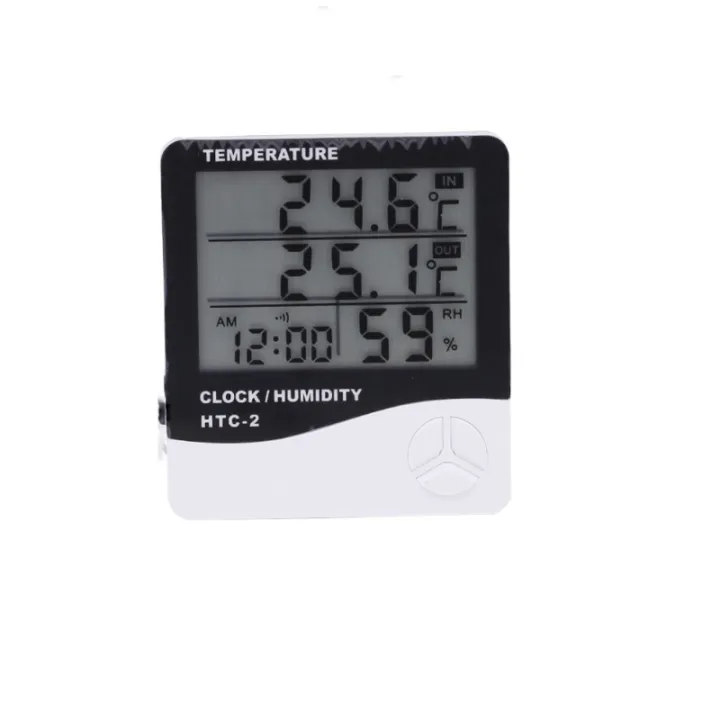 Digital Clock - Room thermometer digital - Temperature mater ...