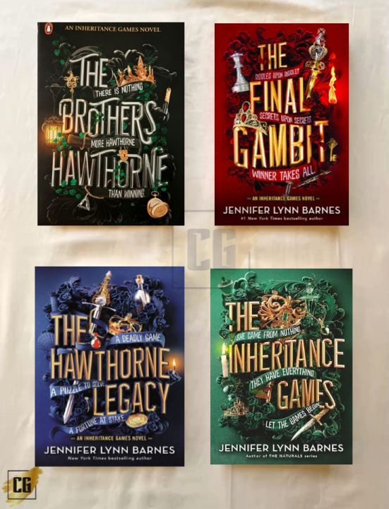 4 Books set ( The Brothers Hawthorne , The Final Gambit , The Hawthorne ...