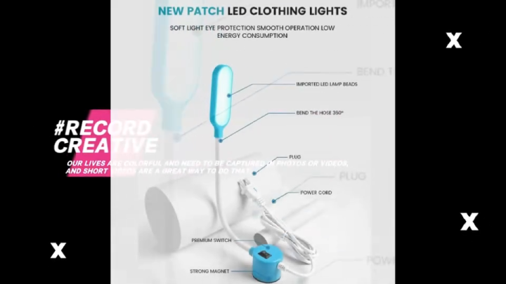 LED Sewing Machine Light with Flexible Gooseneck Magnetic Base | Daraz.pk