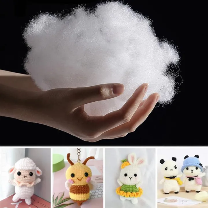 Filling Cotton Stuffed Cotton Toys Premium Polyester Fiber Stuffing ...