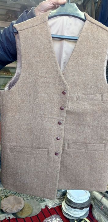 Chitrali woolen waistcoat | Daraz.pk