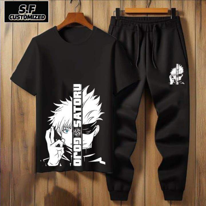 Summer Men's GoJo Printed Tracksuit | Daraz.pk