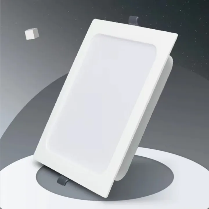 LED Panel lights 5w 9W 12W Ultra-thin square Celing Down light AC175 ...