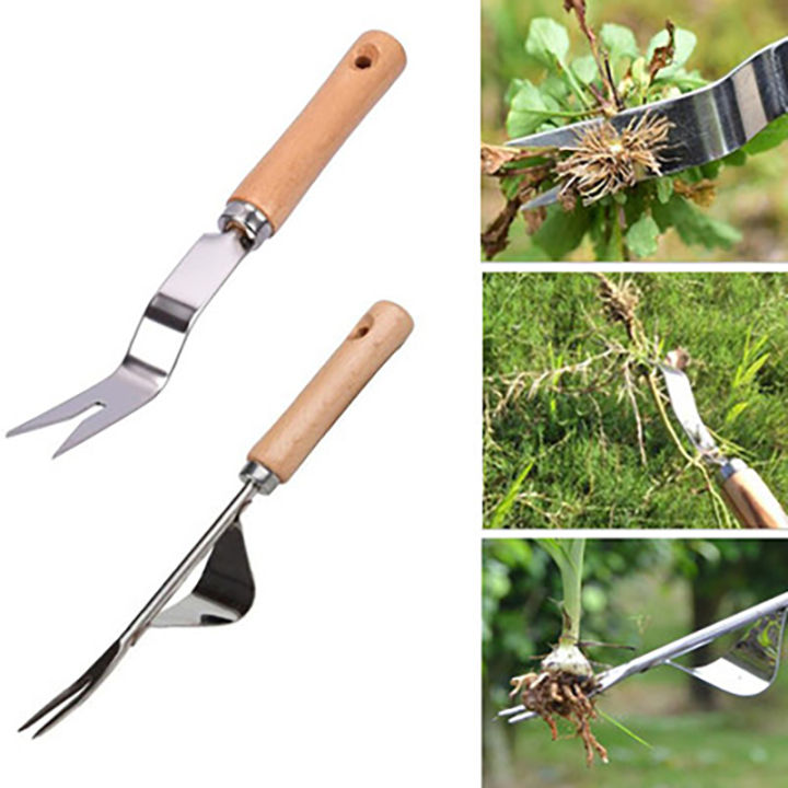 Stainless Steel Manual Weeder Garden Outdoor Hand Weeding Tool Removal ...