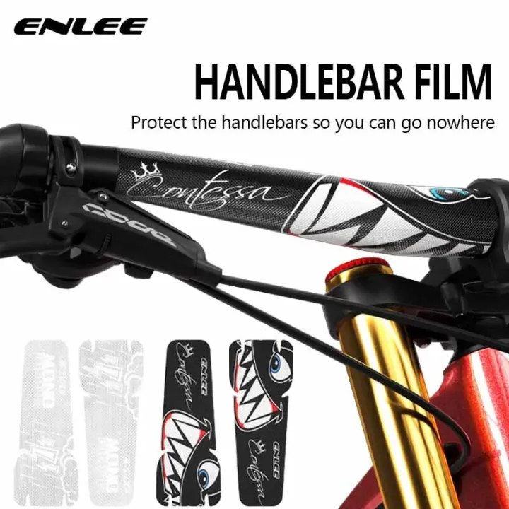 ENLEE Bicycle Handlebar Protection Sticker Road MTB Bike Care Car ...
