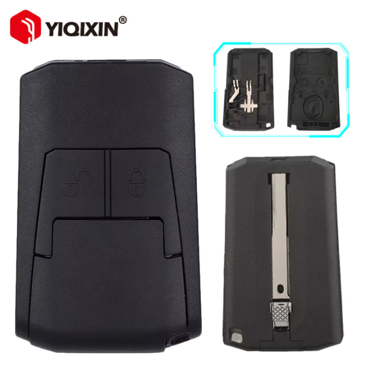 YIQIXIN 2 Button Flip Remote Car Key Shell Case Fob For Mercedes Benz ...