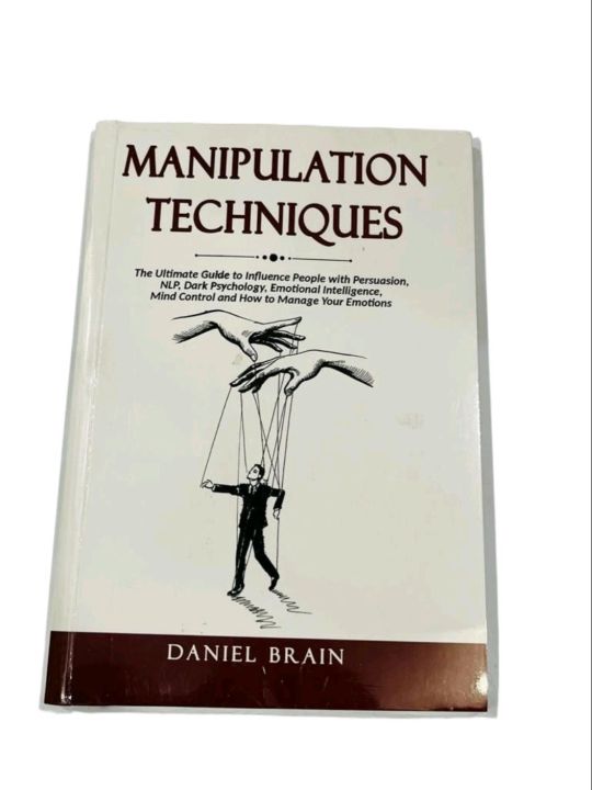 Manipulation Techniques By Daniel Brain | Daraz.pk