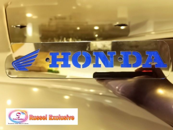 Honda metal front name plate log... | Daraz.com.bd
