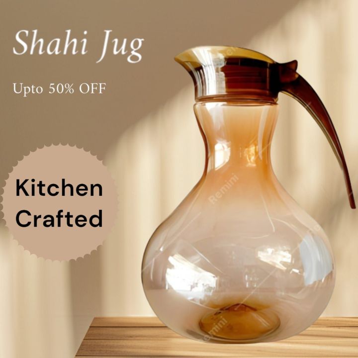 Plastic Shahi Jug || Large storage jug / 1.75 litre / Unique Crystal ...