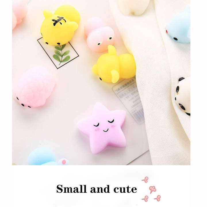 10 Pcs Random Release Pressure Toy Small Animals Parent Child Puzzle ...