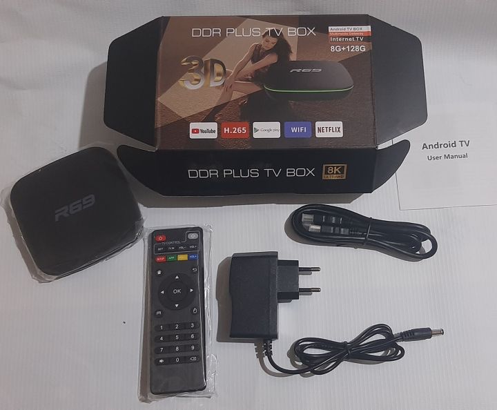 R69 ANDROID TV BOX | 8GB 128GB | 4K | Daraz.pk