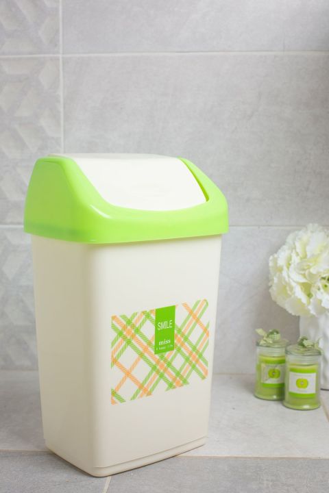 FRESH HUT BIN SWING TOP DUSTBIN/Recycling Bin | Daraz.pk