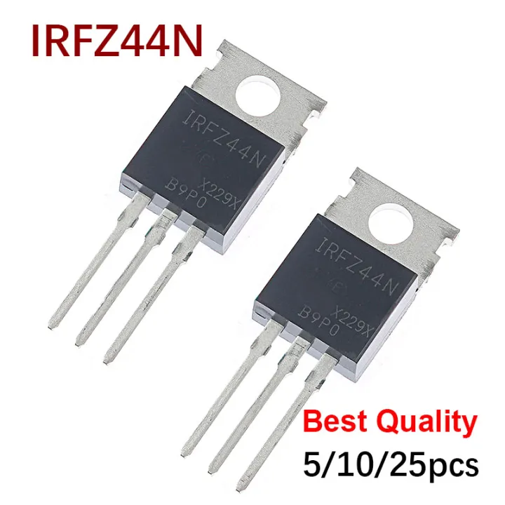 5/10/25pcs IRFZ44N TO-220 Power MOSFET Original TO220 IRFZ44NPBF ...