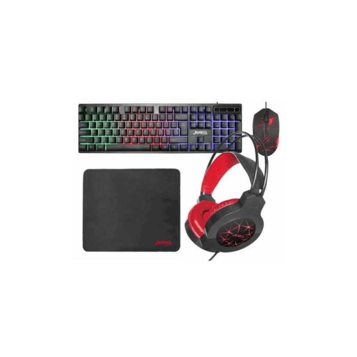 jedel cp-01 4 in 1 gaming combo set RGB Backlit Gaming Keyboard 1000 ...