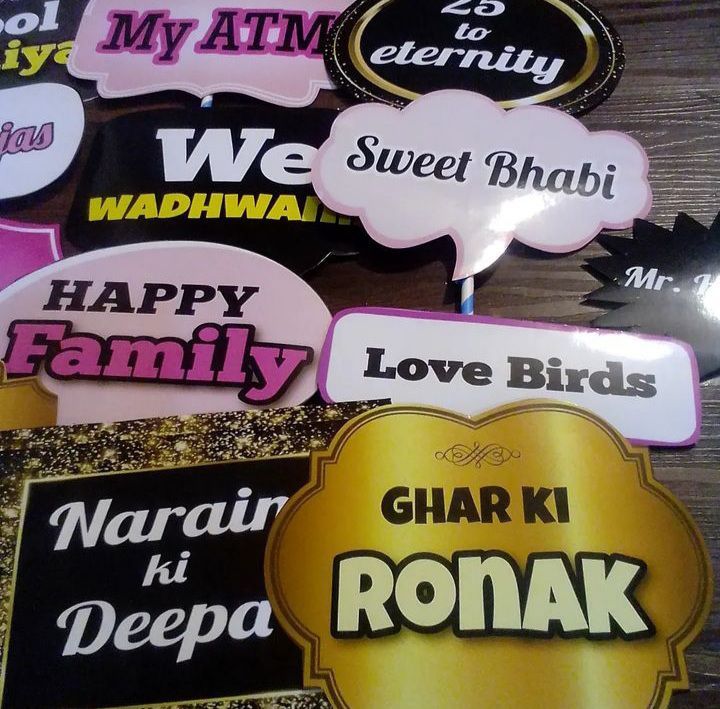 Customized Wedding Props | Daraz.pk