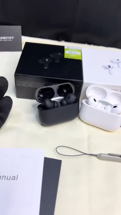 Original pro 2 earbuds White & black 3rd Generation -AirPods 3 with ...