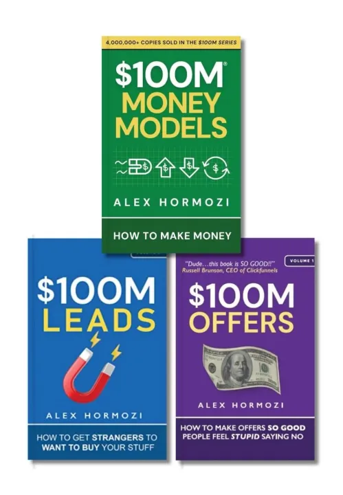 $100M LEADS; $100M MONEY MODELS; $100M OFFERS By ALEX HORMOZI ( Primium Quality) | Daraz.com.bd