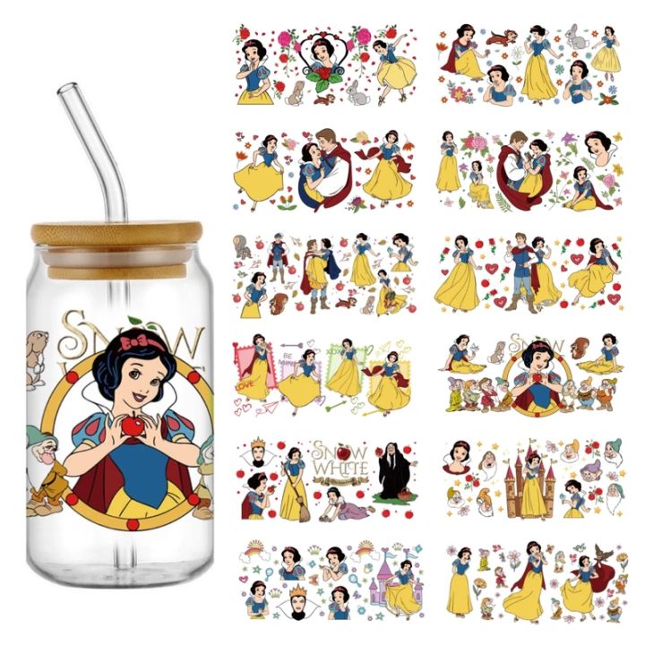 New Design Disney Snow White Princess Transfer 3D Sticker Custom Decals ...