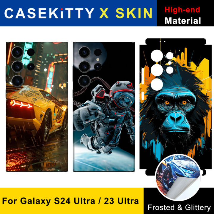Dongzhu CASEKiTTY Skin For Galaxy S24 Ultra Back Film Samsung S23 Ultra ...