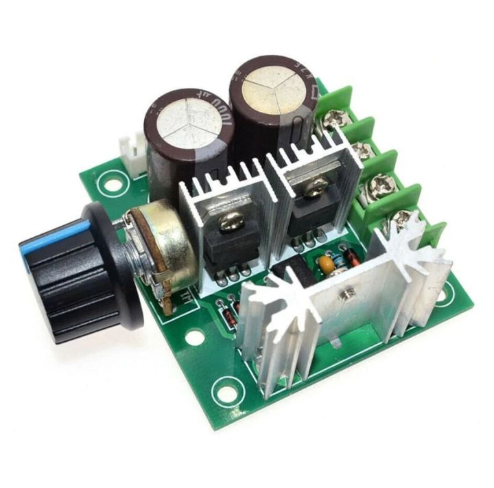 DC 12V 10A PWM DC Motor Speed Regulator Governor For Room Cooler , DC ...