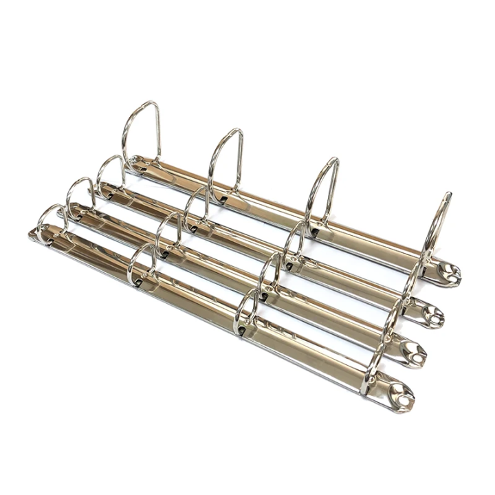 A4 Metal D-shaped Ring Binder Clips 4 Detachable Buckle Loose-leaf ...
