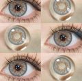 Natural Gray Colored Contact Lenses – 14.5mm Soft Cosmetic Lenses for ...