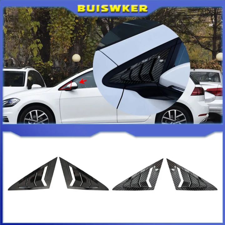 Front Triangle Window Louver For VW Golf 7 MK7 MK7.5 2013-2019 Side ...