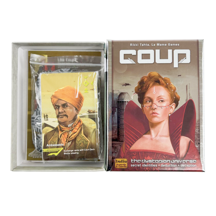 English Coup Holding Resistance Mission Board Game Card | Daraz.lk