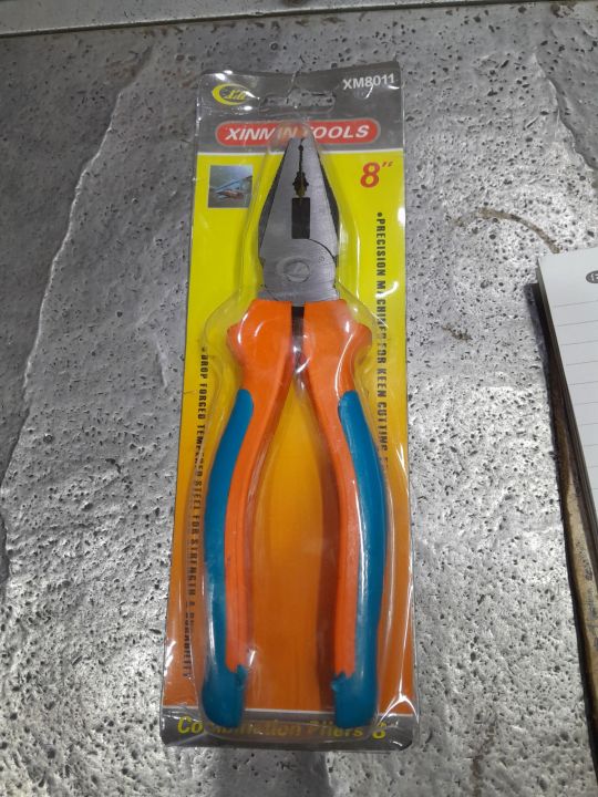 XINNIN TOOLS 8 Inch Combination Pliers – Multi-Purpose Cutting ...