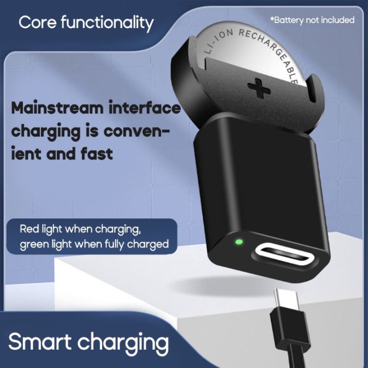 For LIR2032 LIR1632 LIR2025 LIR2016 LIR2032H Type C Batteries Long ...