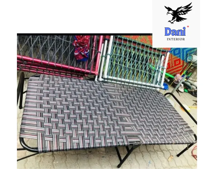DANI Folding charpai , Folding bed , Charpai , iron Bed , folding bed ...