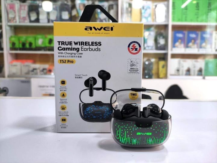 Awei T52 Pro Wireless Earbuds | Daraz.com.bd