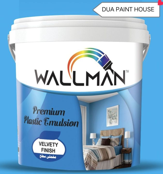 Wallman Paints plastic emulsion gallon | Daraz.pk