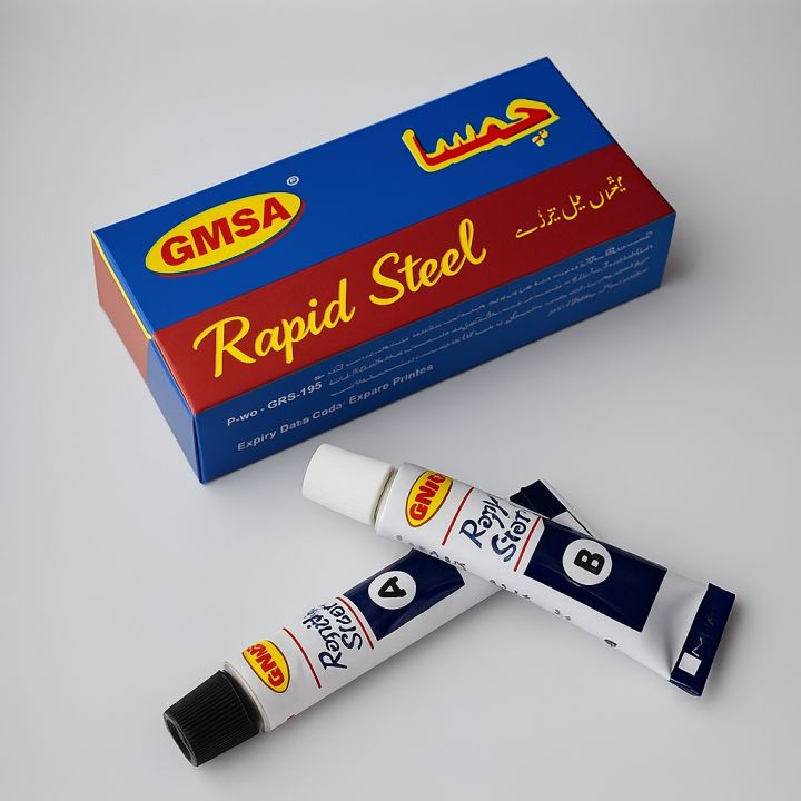GMSA Rapid Steel – High-Strength Steel Rod for Repair & Bonding | Pack ...