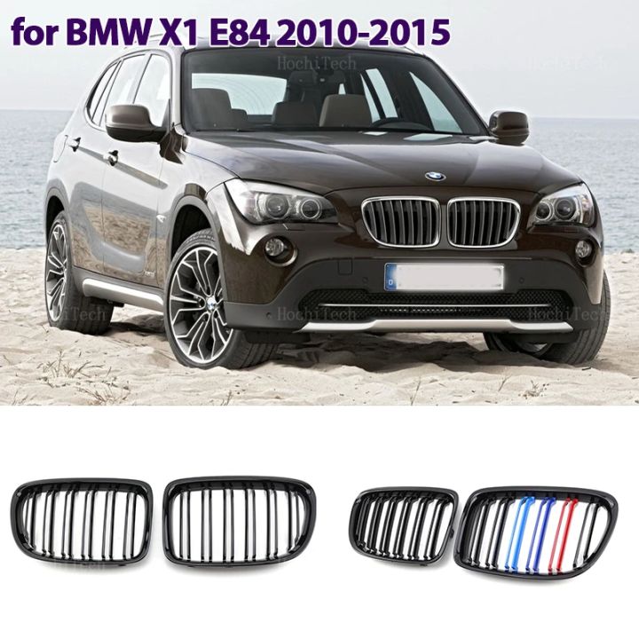 Car Gloss Black Front Bumper Grille For BMW X1 E84 2010-2015 Sport ...