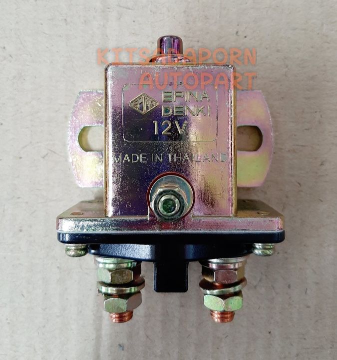 Epina Denki starter/starter relay big, square 12V, brand new, good ...