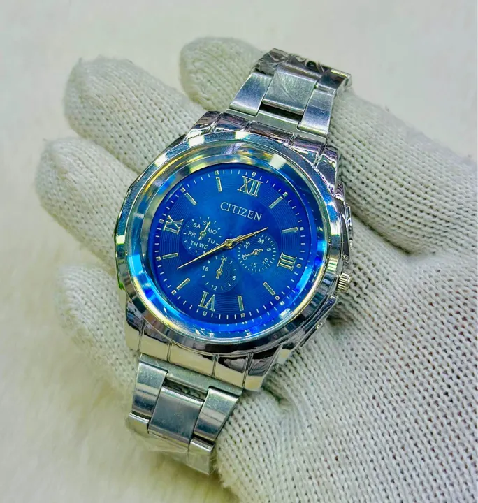 New Stainless Steel Chain Strap Watch For Men | Daraz.lk