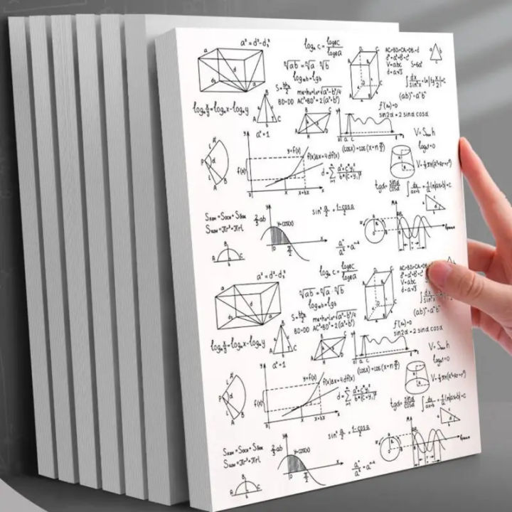 40 Sheets B5 Draft Calculations Paper , Horizontal Line Blank ...
