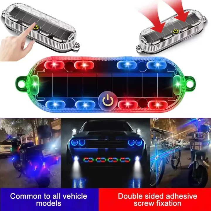 Car Solar Charging-free Anti-rear Collision And Explosion-proof Safety ...