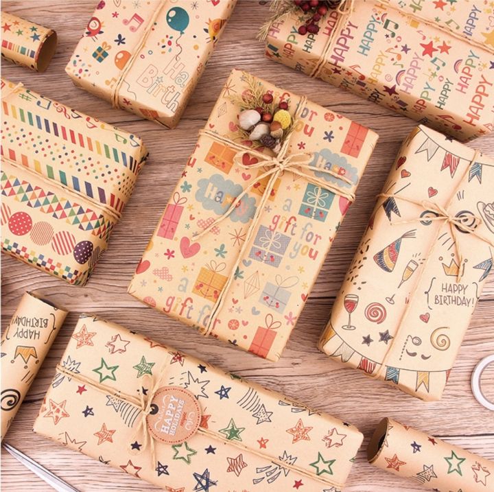 Gift Wrapping Paper | Premium Gift Wrapping Paper – Colorful ...