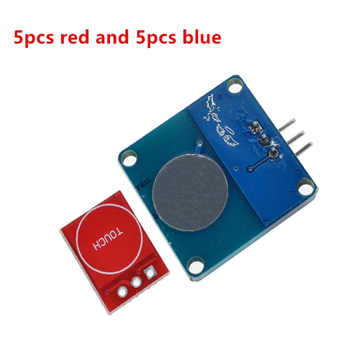 5PCS TTP223 Touch Key Switch Module Touching Button Self-Locking/No ...