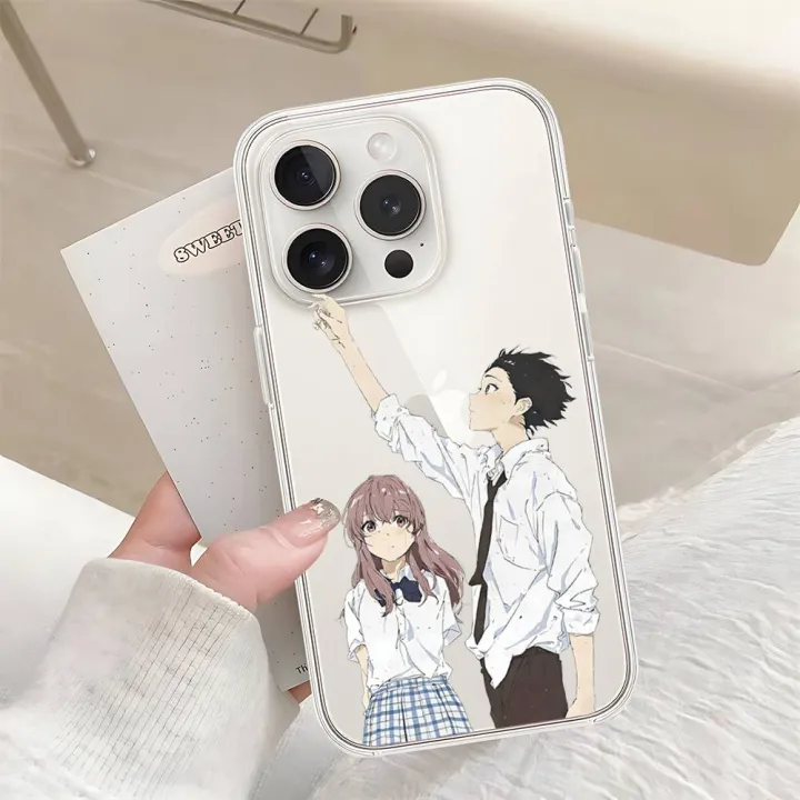 Anime A Silent Voice Phone Case For IPhone 17 16 15 14 Plus 13 12 11 ...