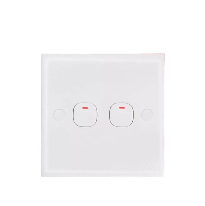 Kevilton 2 Gang 1 Way Switch | Daraz.lk