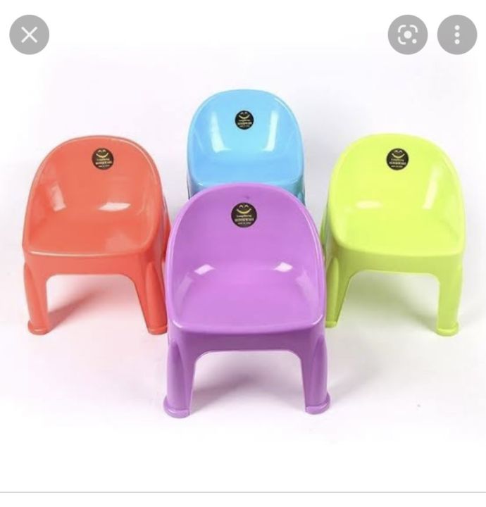 1 mini plastic chair for kids Appollo chairs | Daraz.pk