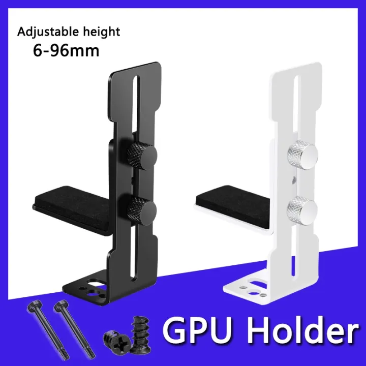 Computer Graphics Card Holder Chassis Fan Support Fixed Metal Bracket 6 ...