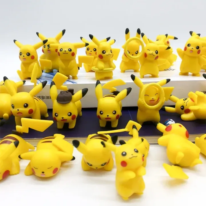 Pokemon Gashapon Verious Pikachu Capsule Toy Action Figure Dolls Pocket ...