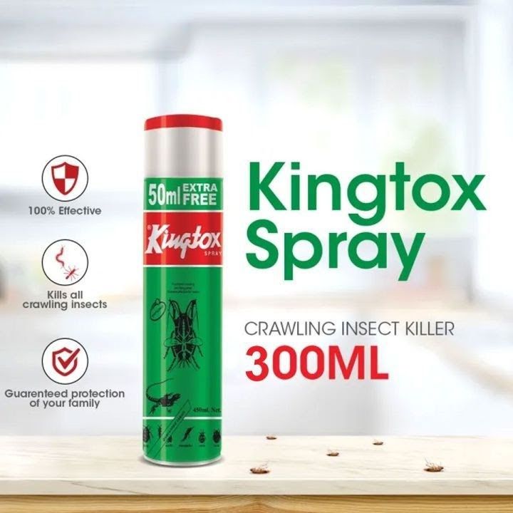 Kingtox All insect killer spray 300ml | Green | Daraz.pk